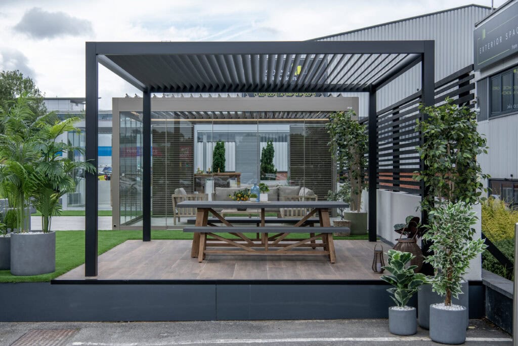 Fixed Pergolas - Exterior Spaces from Express