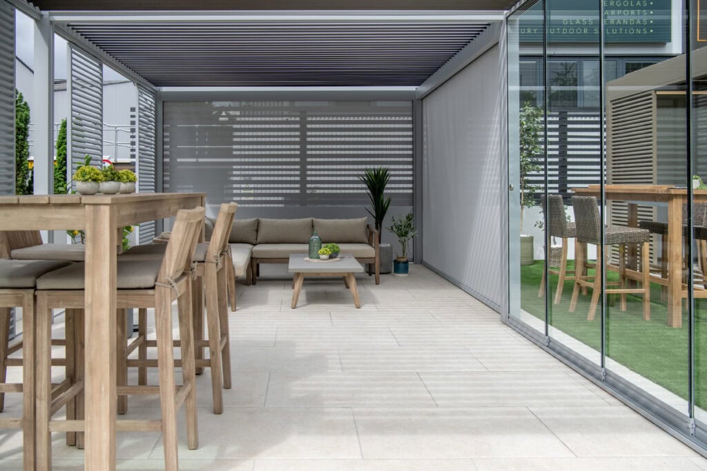 Fixed Pergolas - Exterior Spaces from Express